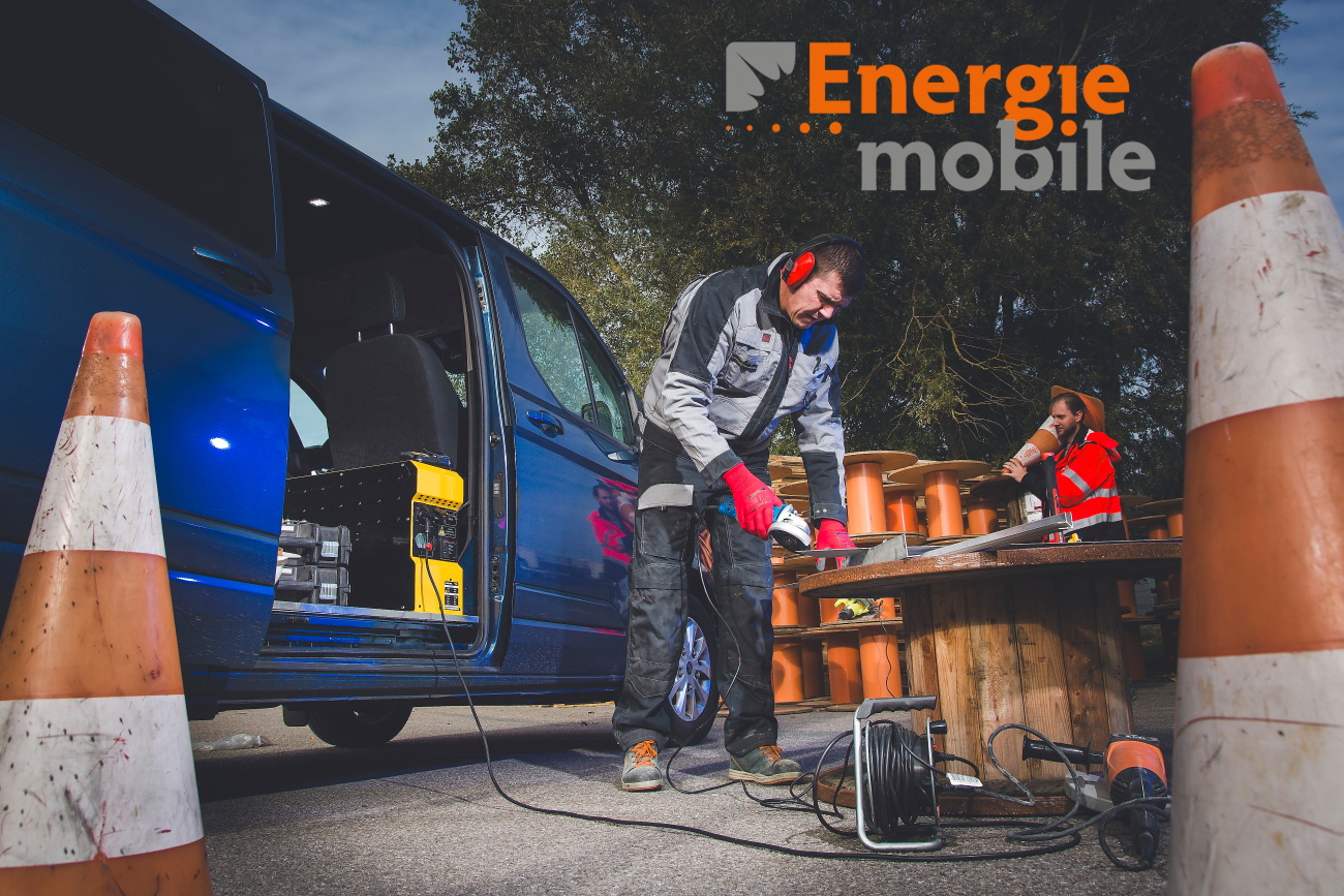 Shooting pour le prochain catalogue ENERGIE MOBILE | Philippe Turpin - Calais Drone